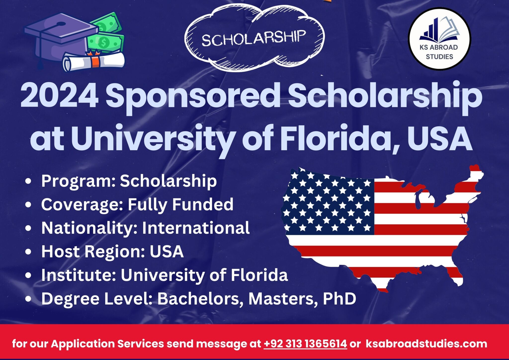 2024 Sponsored Scholarship at University of Florida, USA - KSA Broad ...