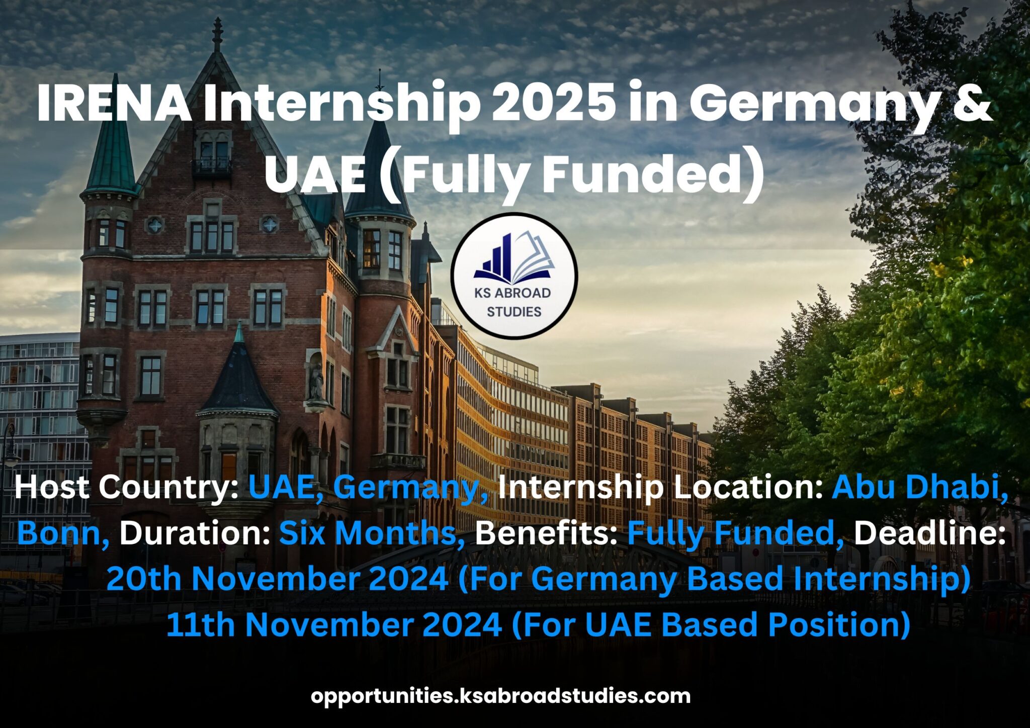 IRENA Internship 2025 in Germany & UAE (Fully Funded) - KSA Broad Studies