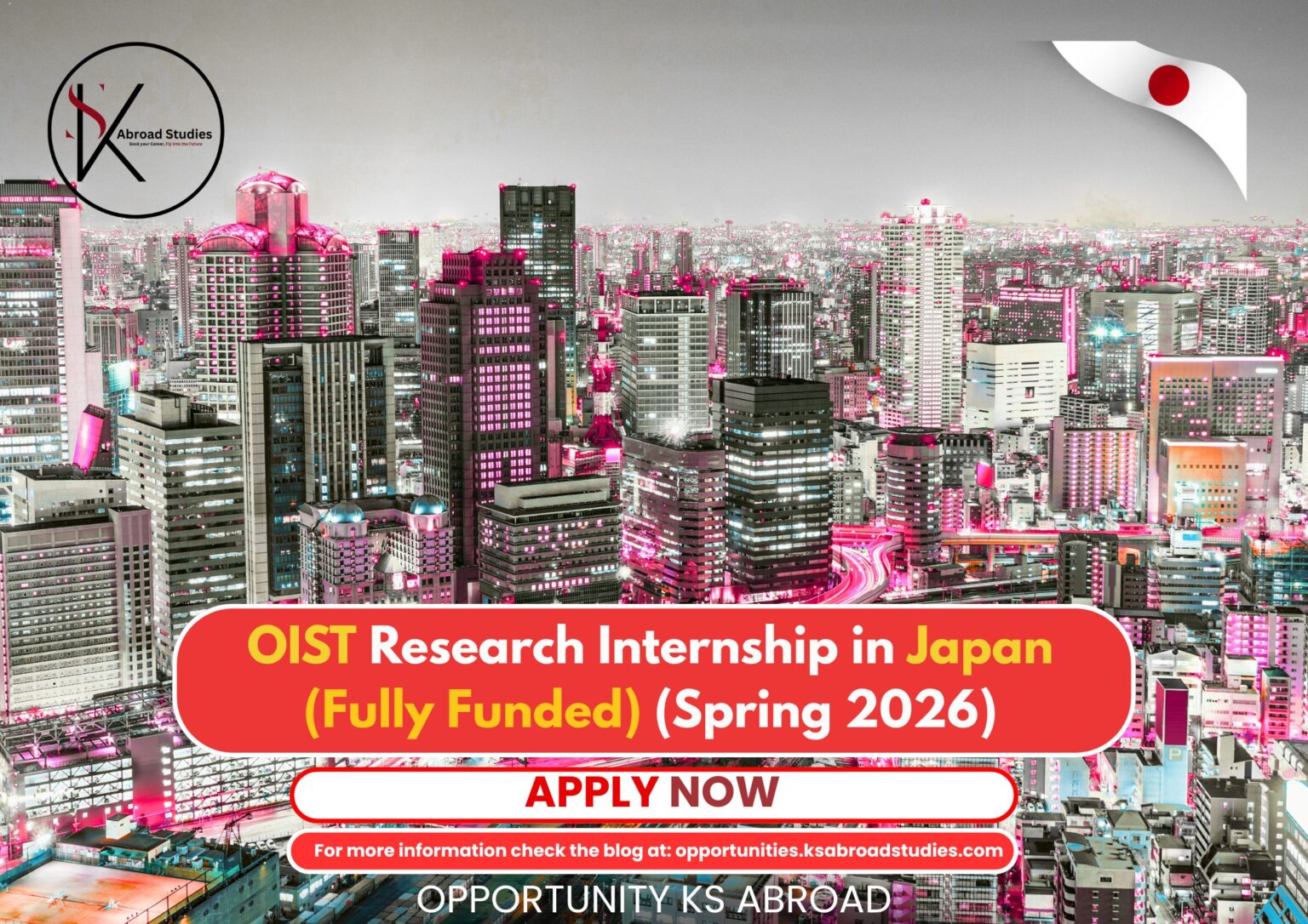 OIST Research Internship in Japan (Fully Funded) (Spring 2026) - KSA ...