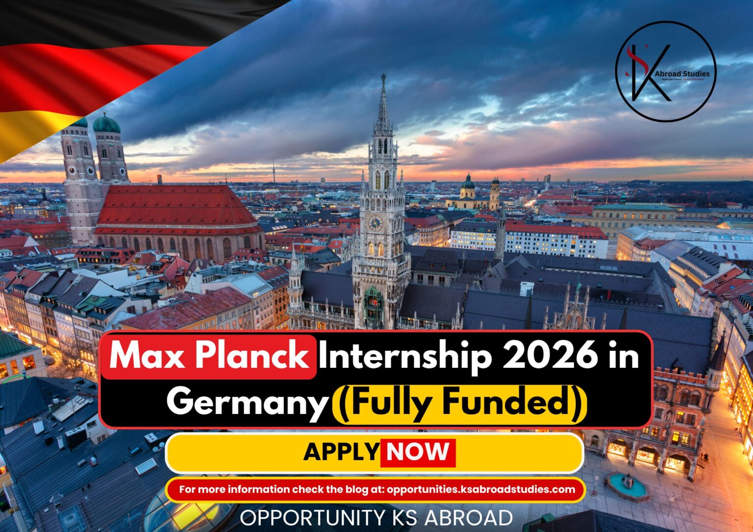 Max Planck Internship 2026 in Germany (Fully Funded) - KSA Broad Studies